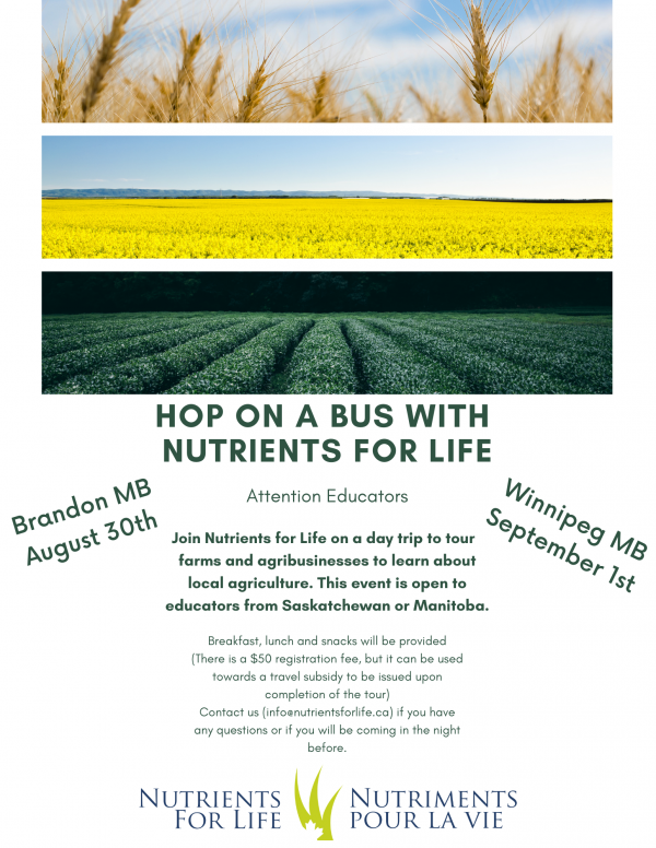 Nutrients for Life: Showing students the role of soil science